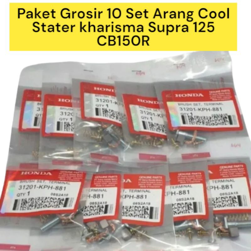 Jual Paket Grosir 10 Set Arang Cool Stater kharisma Supra X 125 CB150R ...