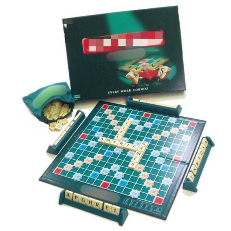 Jual BOARD GAME PERMAINAN SUSUN KATA SCRA88LE | Shopee Indonesia