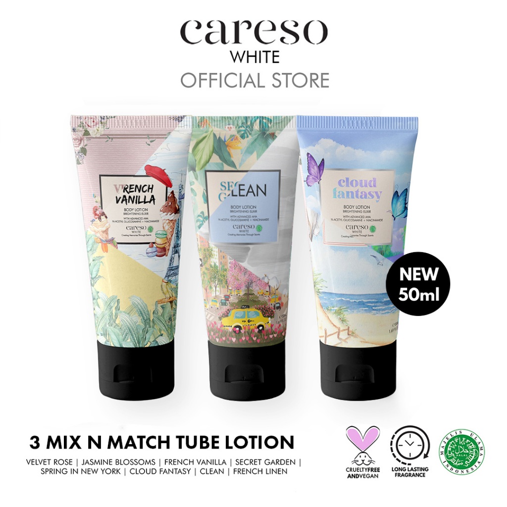 Jual Savers Pack 3pcs Tube Body Lotion (Mix & Match Your Favorite ...
