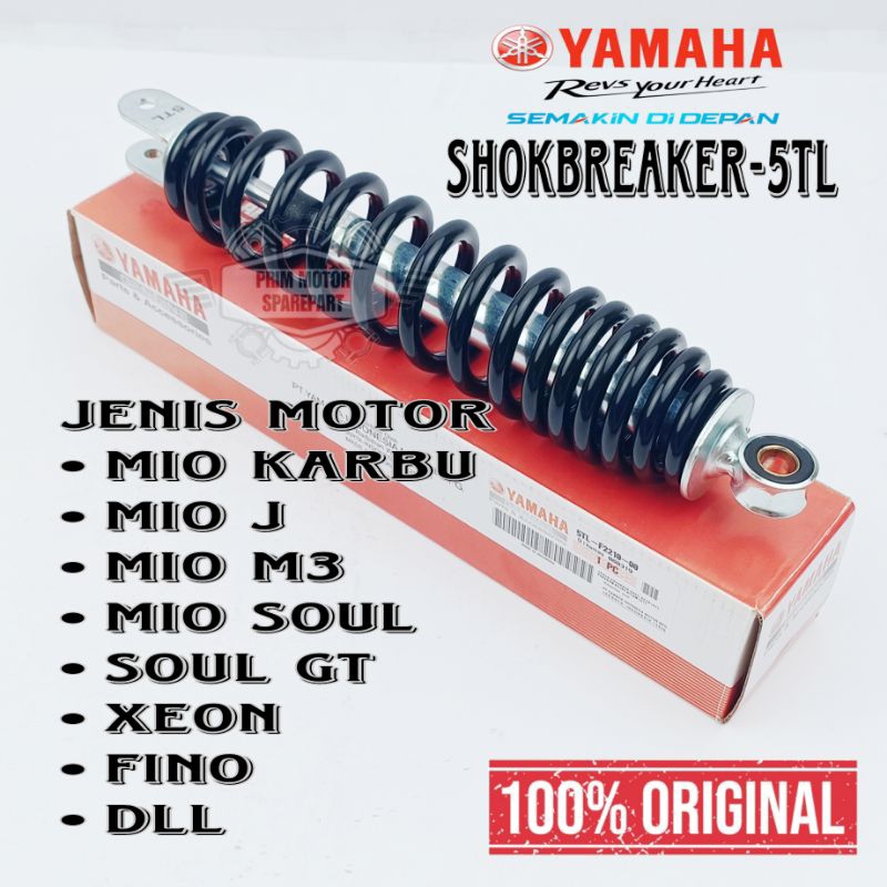 Jual SHOCKBREAKER ORIGINAL SHOCK BELAKANG MIO KARBU, FINO, MIO SMILE , MIO SPORTY,MIO M3, XEON ...