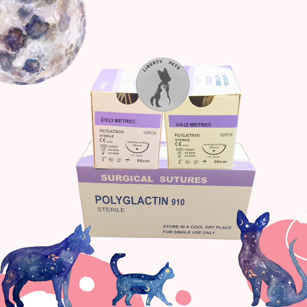 Jual Surgical Suture PGA Polyglactin Poliglactin 910 Absorbable Sterile (BOX) | Shopee Indonesia