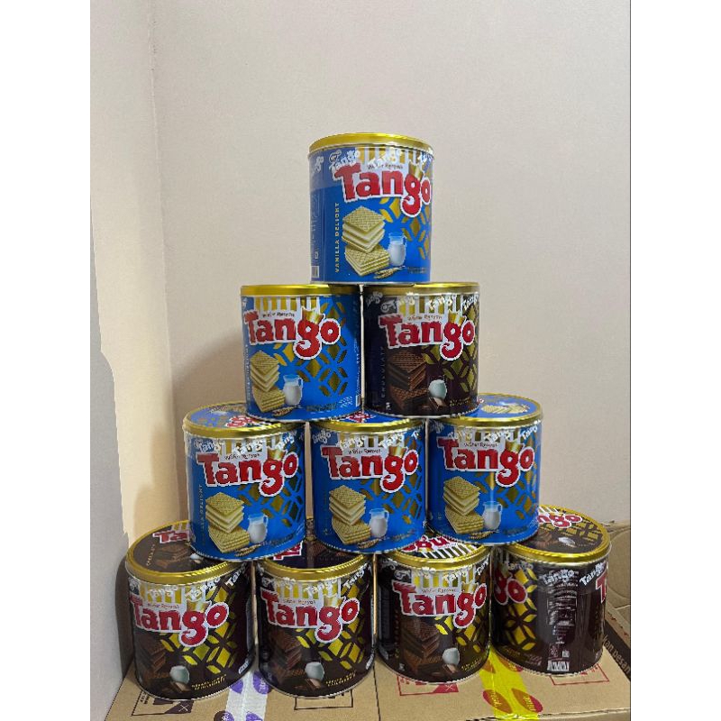 Jual Wafer Tango jar/ Wafer Tango Kaleng/ Wafer Tango Waffle | Shopee ...
