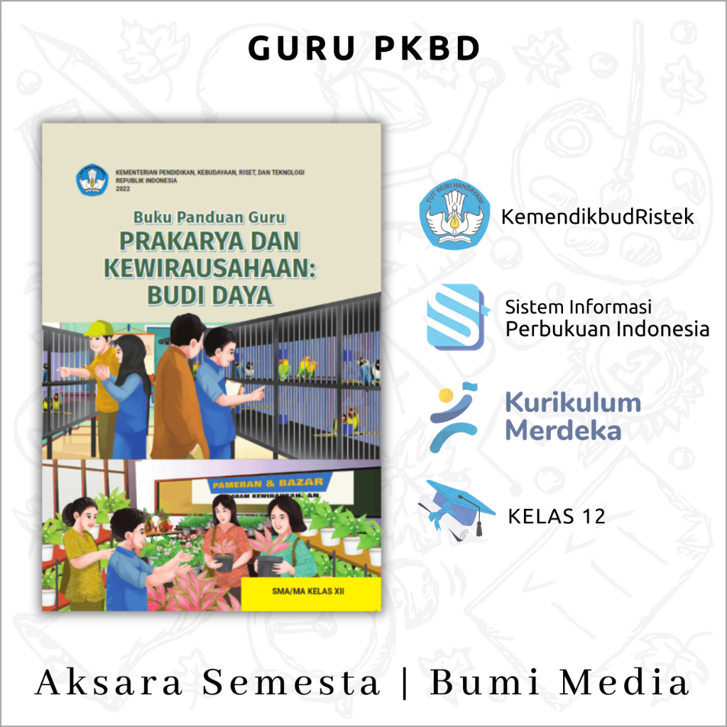 Jual Buku Panduan Guru PRAKARYA DAN KEWIRAUSAHAAN BUDI DAYA SMA MA KELAS XII 12 Kurikulum ...