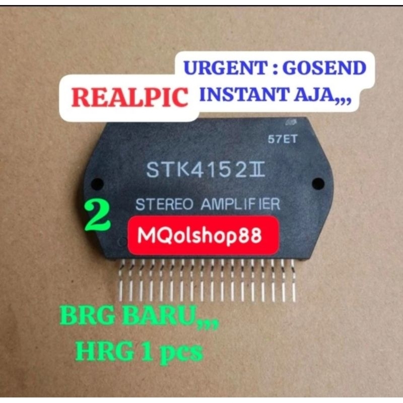 Jual STK4152 II STK 4152 II GRADE A TRANSISTOR TR AMPLIFIER TR FINAL IC IGB | Shopee Indonesia