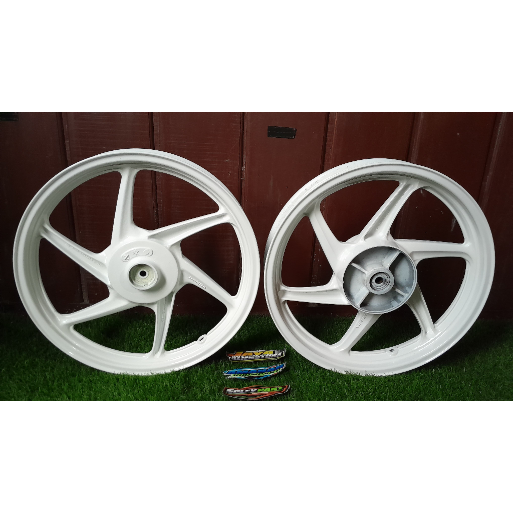 Jual Velg Motor Verza Original Copotan -Putih | Shopee Indonesia