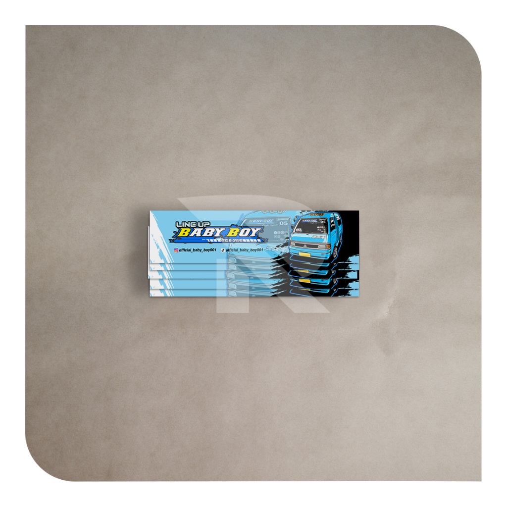 Jual Stiker Angkot BabyBoy Setiker Angkot Basuri Baby Boy | Shopee ...