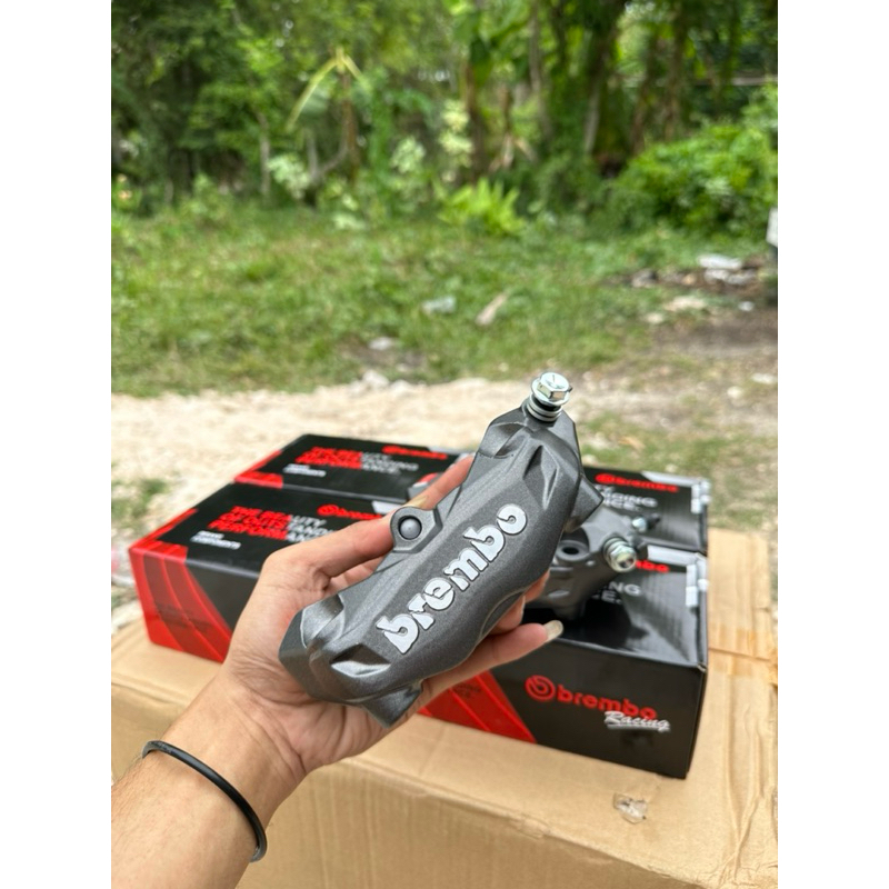 Jual Kaliper 4 piston brembo M4 M432 4P universal motor | Shopee Indonesia