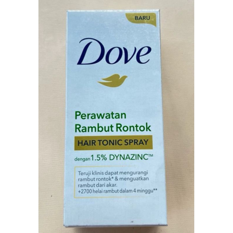 Jual Dove Hair Tonic Spray 75ml | Shopee Indonesia