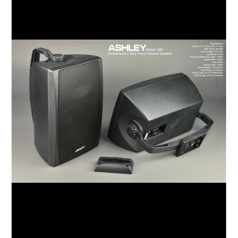 Jual SPEAKER ASHLEY B85 8 INCH SPEAKER PASIF GARANSI 1 TAHUN B 85 ...