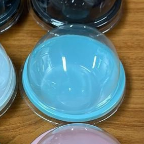 Jual (ISI 50) Mika Puding Mini Bulat / Tray Mooncake - Mika Mochi - Cupcake Egg Yolk Puff ...