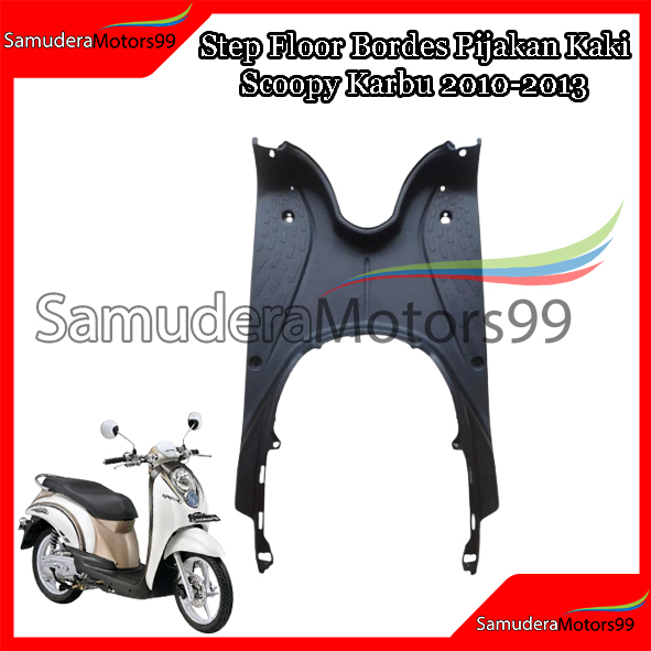 Jual Step Floor Bordes Pijakan Kaki Honda Scoopy Karbu Lama 2007-2013 | Shopee Indonesia