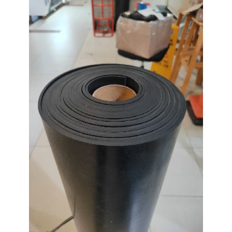 Jual Rubber Sheet / Karet Lembaran 5mm x 100cm x 10meter | Shopee Indonesia