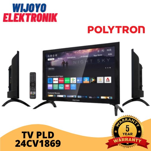 Jual POLYTRON LED Smart TV 24 Inch PLD 24CV1869 Youtube Mola Netflix ...