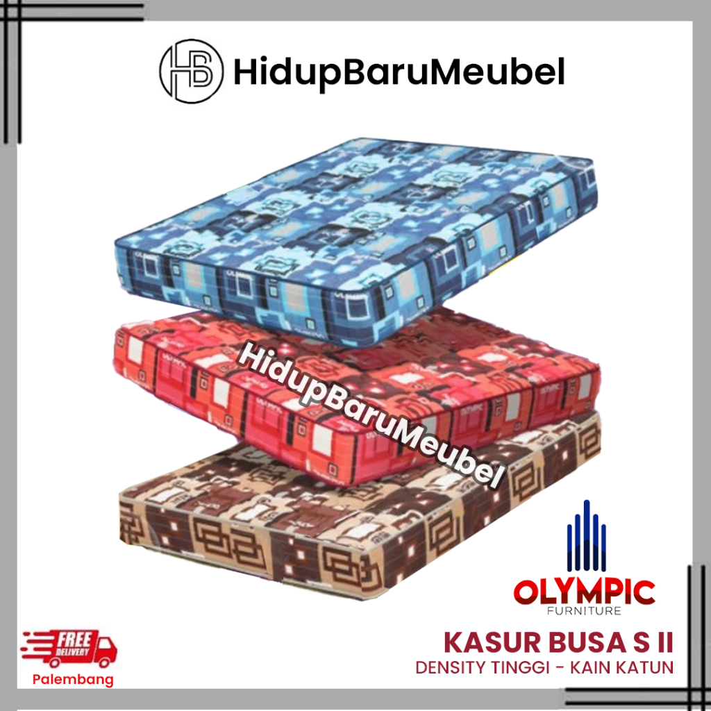 Jual Kasur Busa Olympic / Matras Busa Kepingan Hijau / Foam Tempat ...