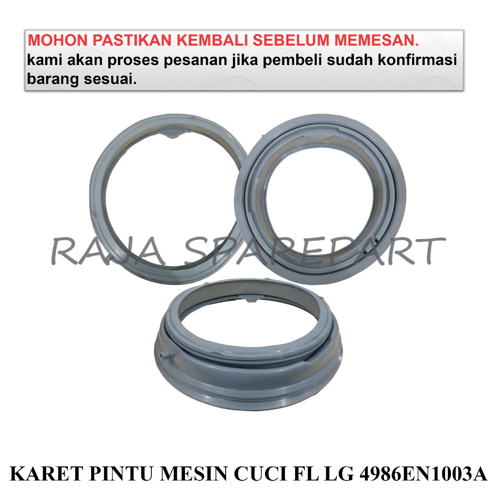 Jual KP1003 KARET / GASKET / KARET PINTU MESIN CUCI FRONT LOADING LG ...