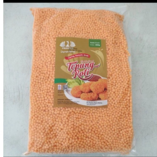 Jual primera tepung roti | bubble crumb kemasan 500gram | Shopee Indonesia