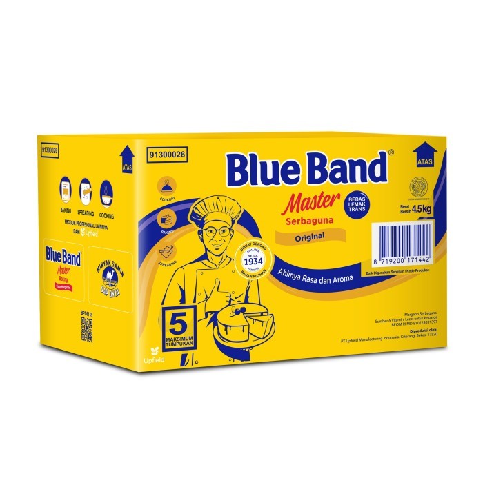 Jual Margarin Blue Band Master 4.5 kg | Shopee Indonesia