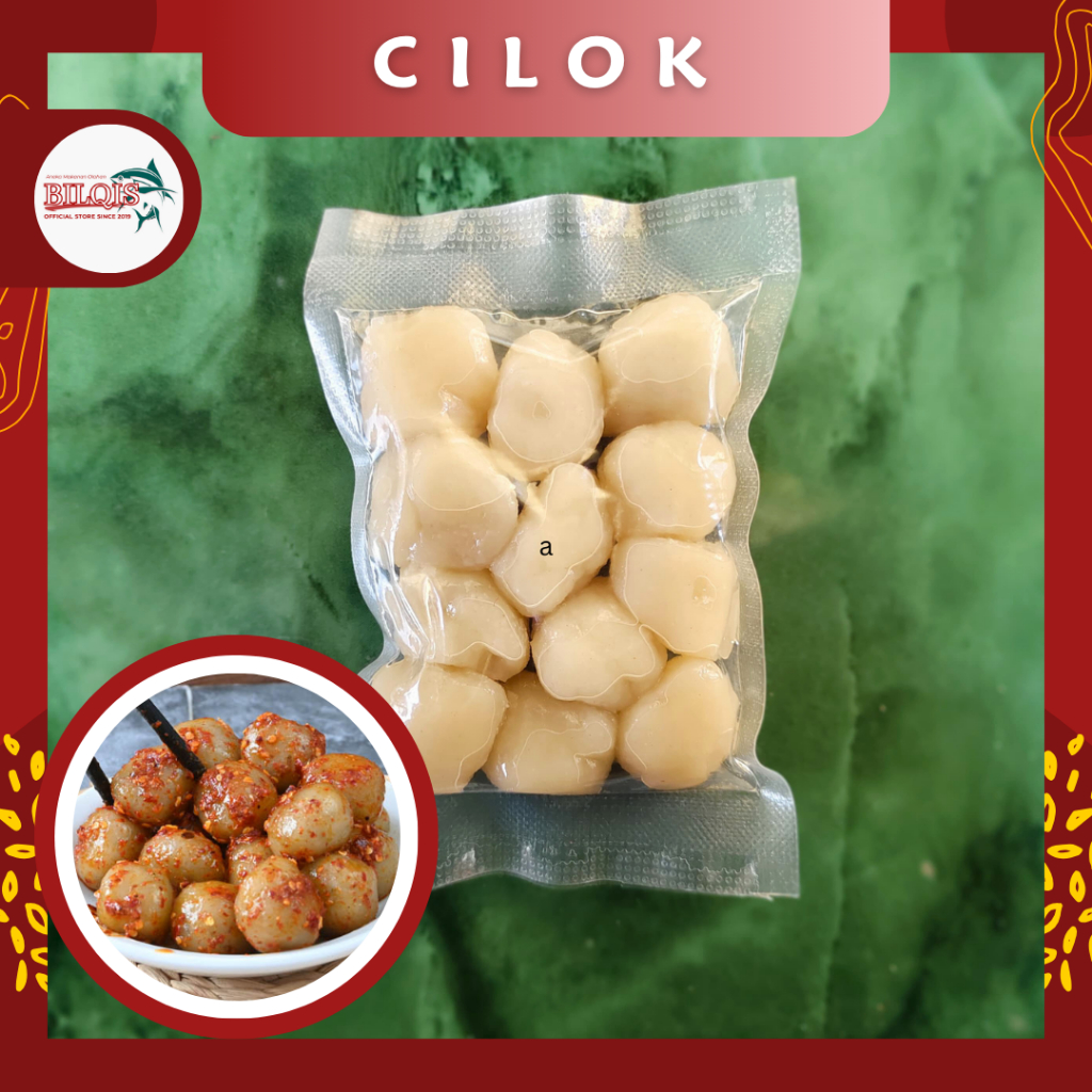 Jual Cilok Bilqis Homemade / Cilok Baso Aci isi 12 | Shopee Indonesia