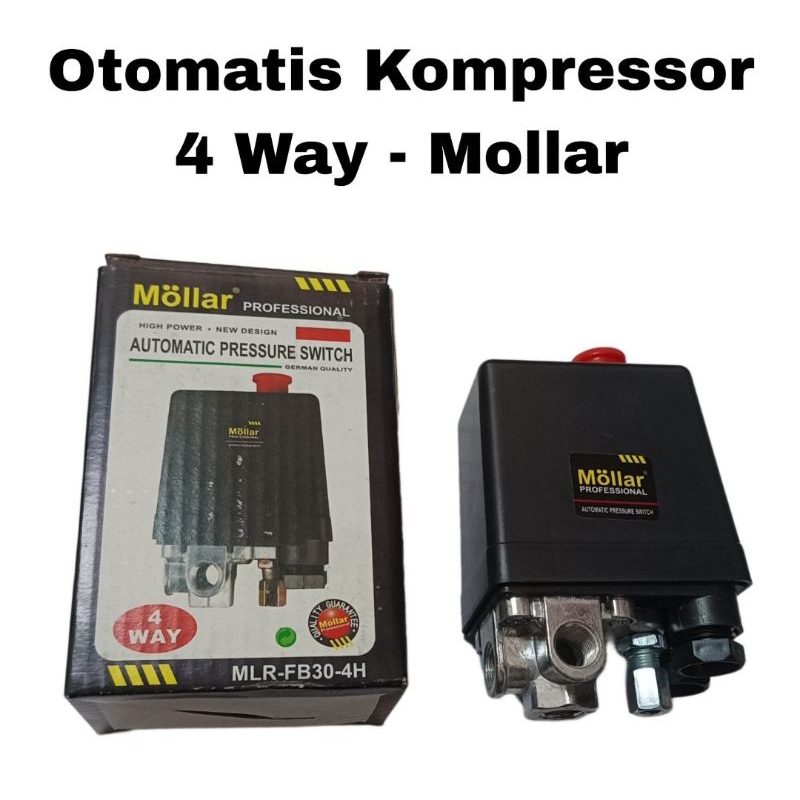 Jual Otomatis Kompressor Angin / Automatic Pressure Switch 4 Way ...