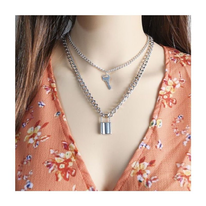 Jual 𝐇𝐢𝐩-𝐇𝐨𝐩 𝐏𝐮𝐧𝐤 𝐒𝐭𝐲𝐥𝐞 𝐏𝐚𝐝𝐥𝐨𝐜𝐤 𝐊𝐞𝐲 𝐏𝐞𝐧𝐝𝐚𝐧𝐭 𝐅𝐚𝐬𝐡𝐢𝐨𝐧 𝐍𝐞𝐜𝐤𝐥𝐚𝐜𝐞 | Shopee ...