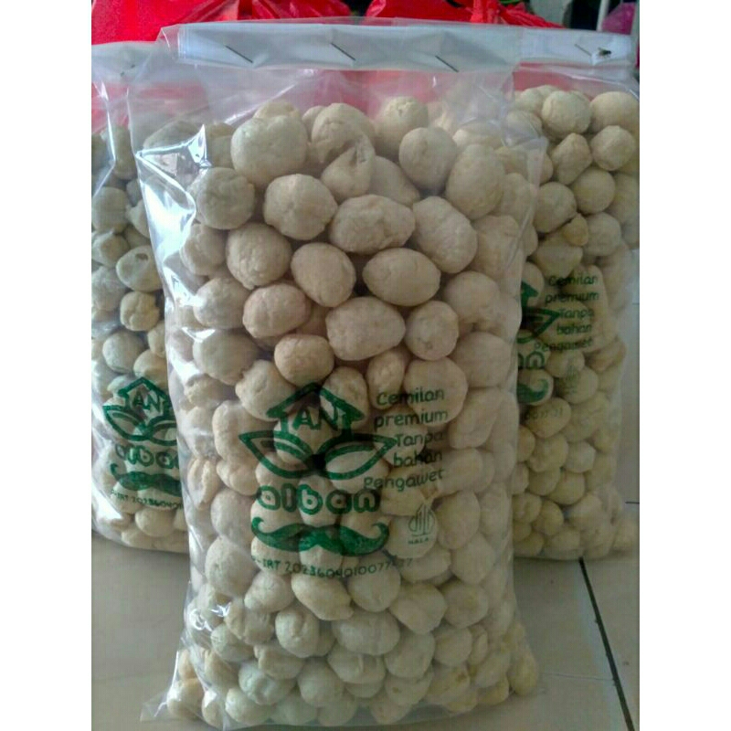 Jual kerupuk bakso ikan 250gr, KERUPUK GETAS ikan tenggiri | Shopee ...