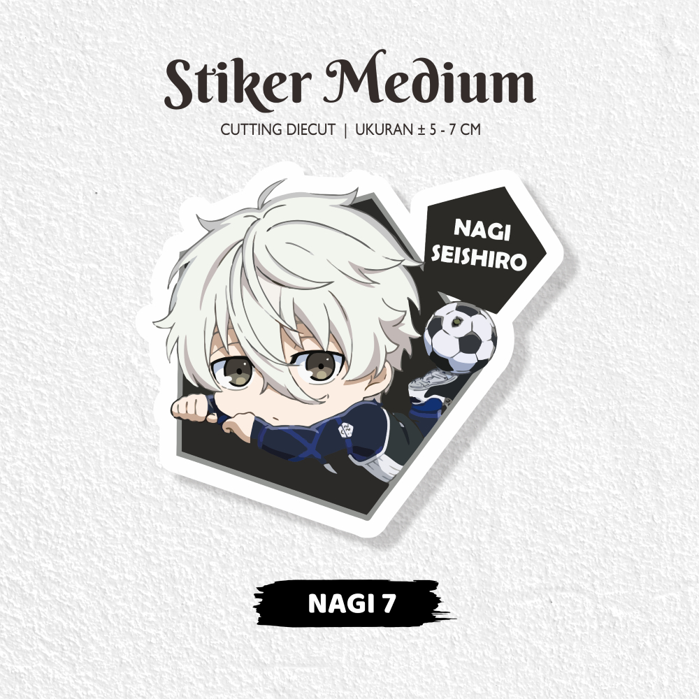 Jual [ VINYL & CHROMO 7 CM] cetak stiker anime /STIKER MURAH TEMA BLUE ...