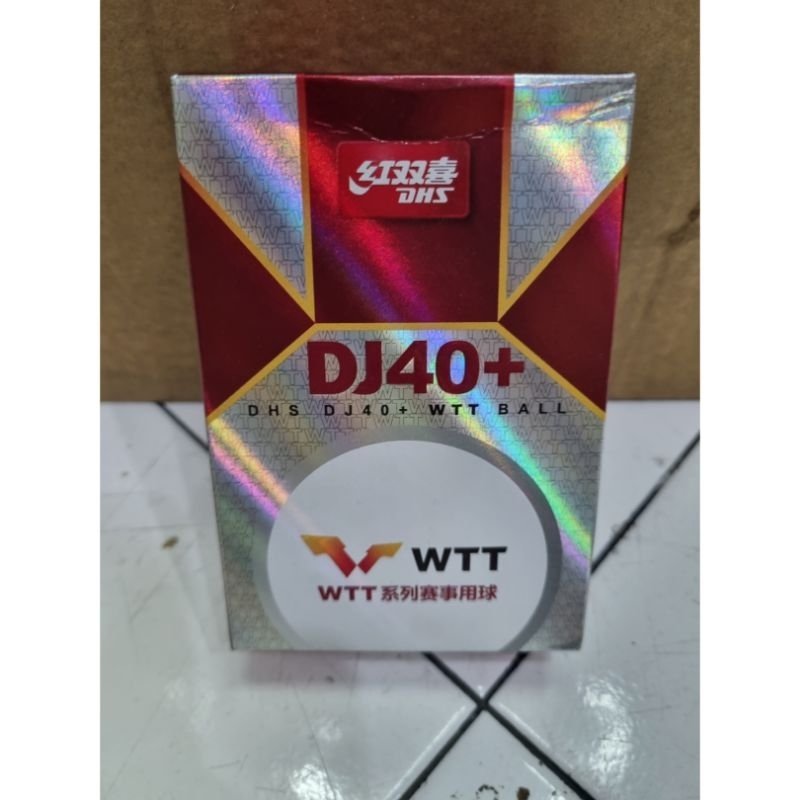 Jual Bola PingPong DHS DJ40+ WTT Original Isi 6 | Shopee Indonesia