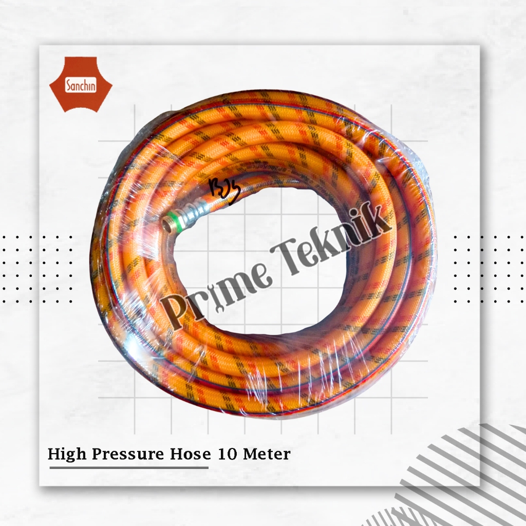Jual Selang Steam Tornado 10 Meter SANCHIN 10M High Pressure Hose ...