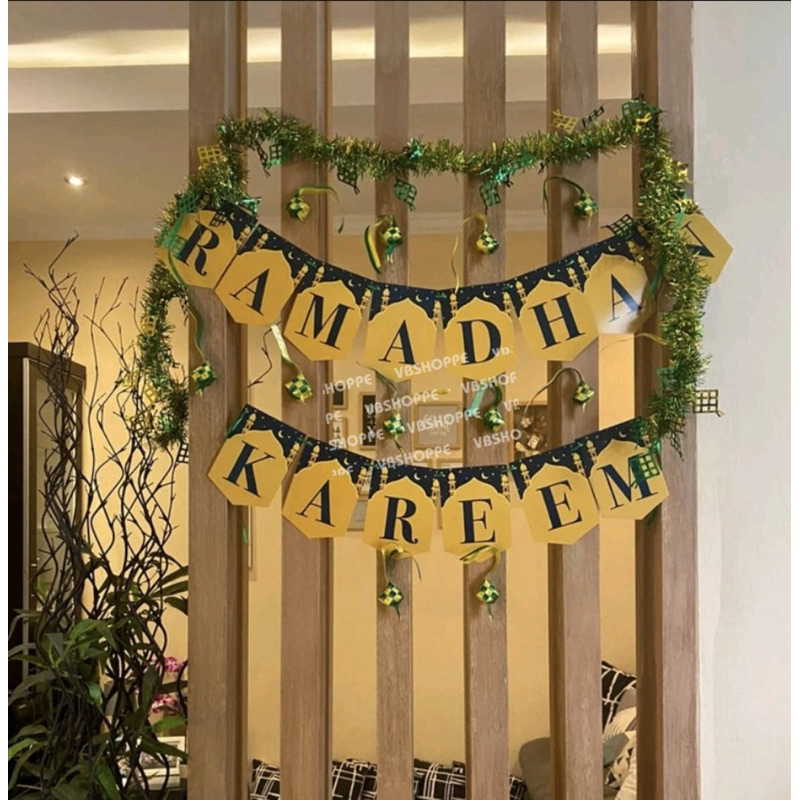 Jual SUPER JUMBO BANNER DEKORASI EID MUBARAK MARHABAN RAMADHAN KAREEM ...