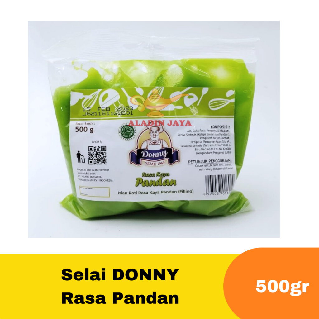 Jual Selai DONNY Rasa Pandan 500gr | Shopee Indonesia