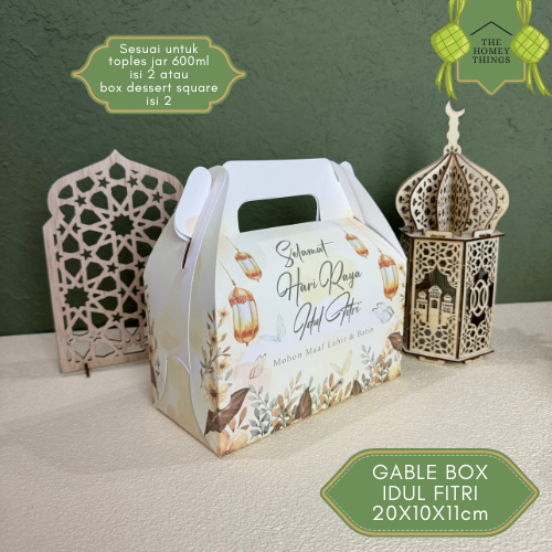 Jual GABLE BOX LEBARAN / BOX HAMPERS IDUL FITRI / PAPERBAG BINGKISAN ...