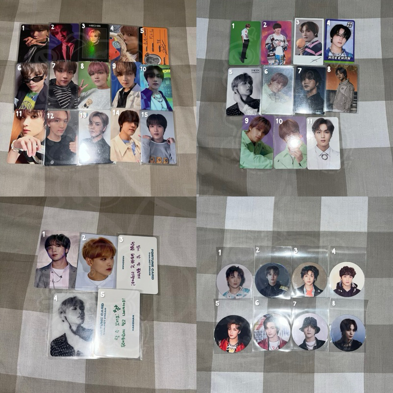 Jual PC PHOTOCARD OFFICIAL HAECHAN NCT 127 DREAM ( BACA DESKRIPSI ) | Shopee Indonesia