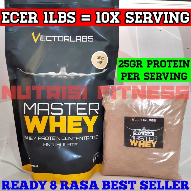 Jual NEW!! SUPLEMENT FITNESS MASTER WHEY 1 LBS 450 GRAM VECTORLABS ...