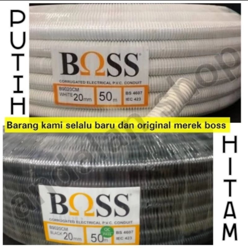 Jual Flexible conduit Boss 20mm /flexible pipa/flexible conduit ...