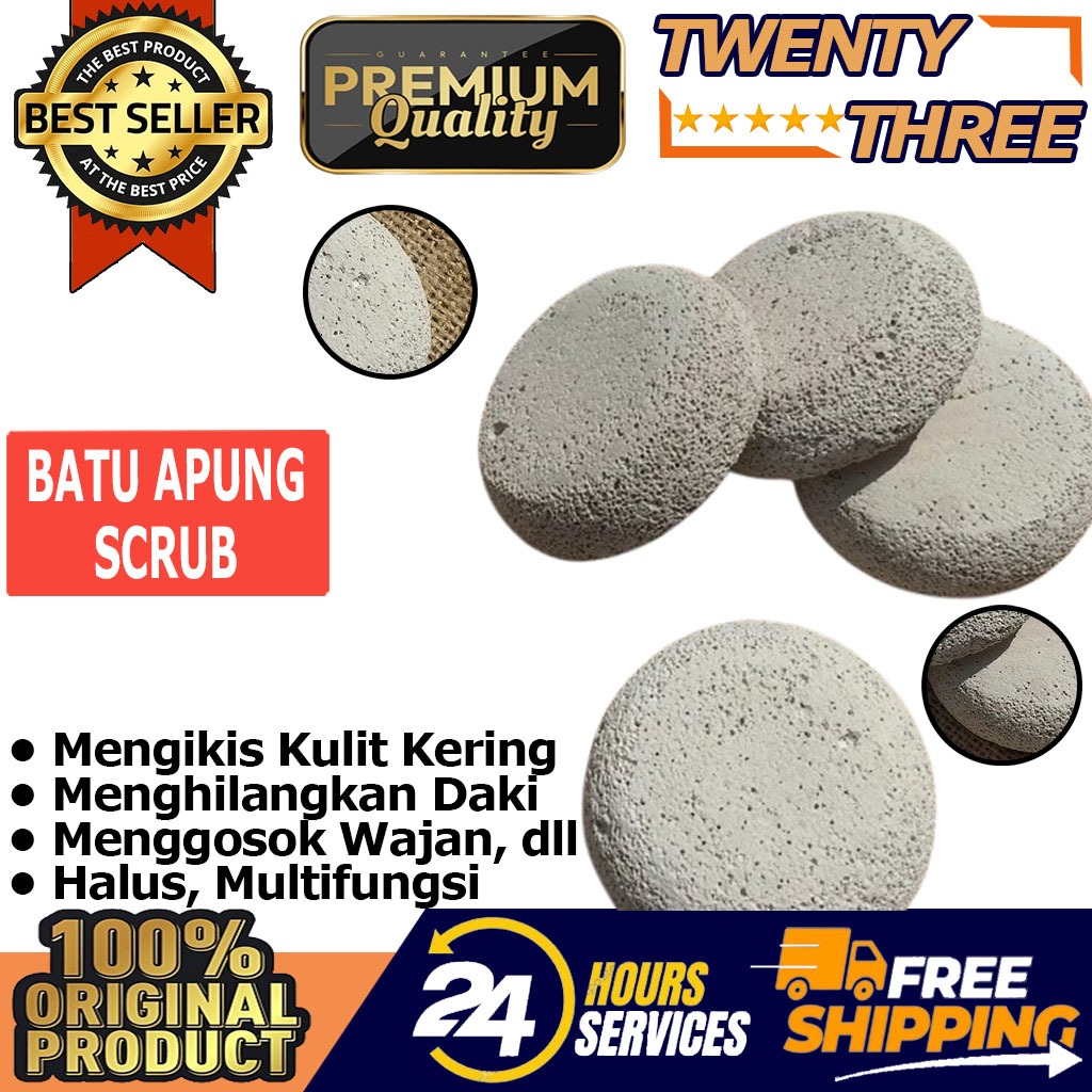 Jual Batu Apung Serbaguna Gosok Tumit Kaki Foot Scrub Kulit Mati Tebal ...