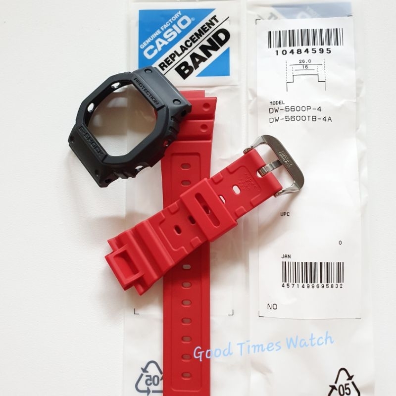 Jual PAKET BEZEL STRAP G-SHOCK DW 5600 MIX COLORS CASIO ORIGINAL ...