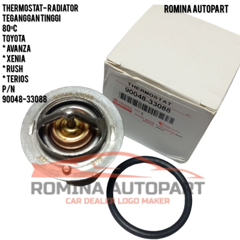 Jual THERMOSTAT TOYOTA AVANZA XENIA VELOZ ORIGINAL 1PC | Shopee Indonesia