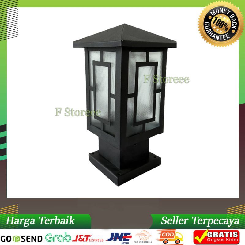 Jual Lampu Pilar Pagar Minimalis - Lampu taman pagar - Lampu Pagar ...