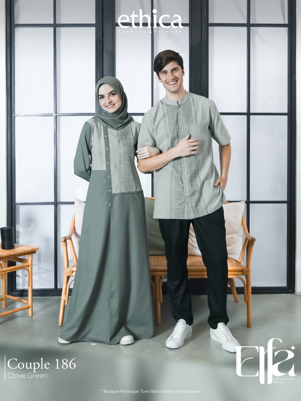 Jual ETHICA COUPLE 186 CLOVE GREEN AYUMI 438 CLOVE GREEN | Shopee Indonesia