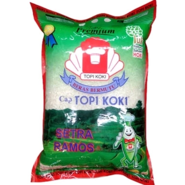 Jual Beras Premium Topi Koki (20 Kilo) | Shopee Indonesia