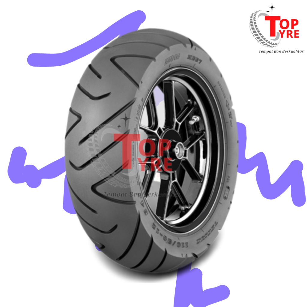 Jual BAN BELAKANG SCOOPY RING 12 // IRC MB67 110/90-12 TUBELESS // BAN MOTOR SCOOPY, FREEGO ...