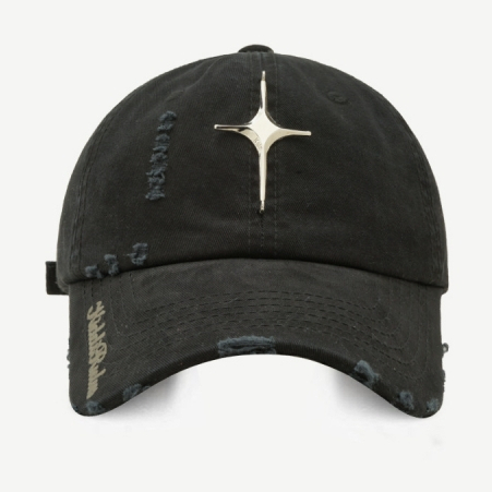 Jual NEXTSTOPID-314 Unisex Topi Baseball Pria Wanita Hat Model Sobek ...