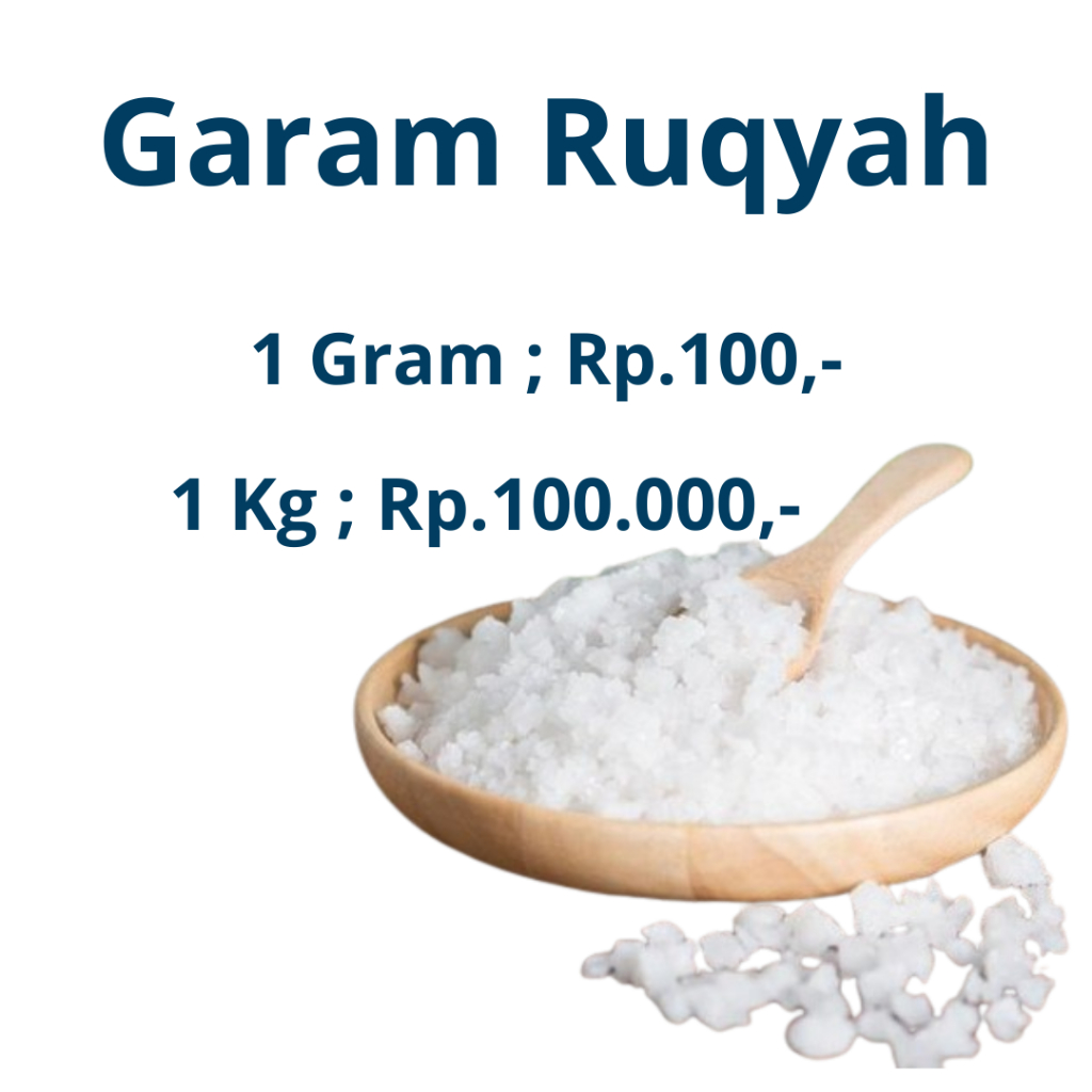 Jual Garam Ruqyah - Meruqyah/Menetralisir Rumah, Toko, Tempat usaha ...