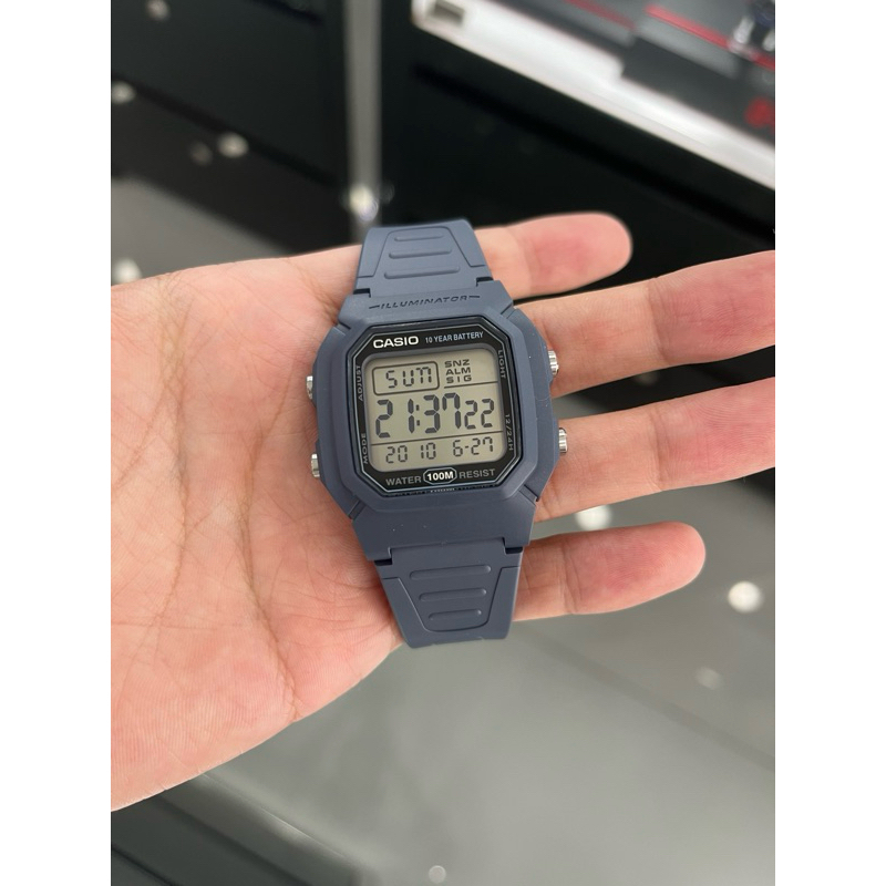 Jual Jam Tangan Pria Casio W-800H-2AVDF / W-800H-2A Original | Shopee Indonesia