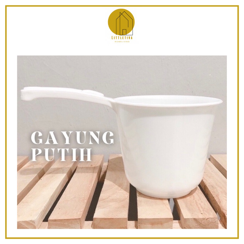 Jual gayung putih minimalis aesthetic | Shopee Indonesia