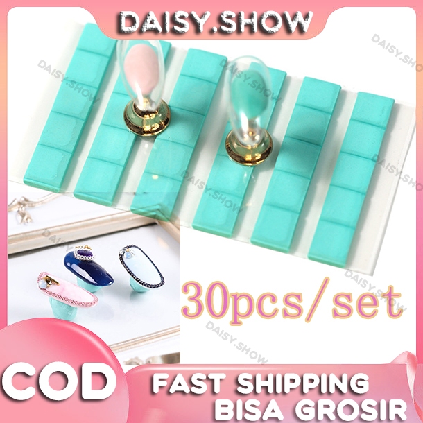 Jual 30 Pcs Reusable Nail Clay Glue Tack It Perekat Multifungsi Untuk ...