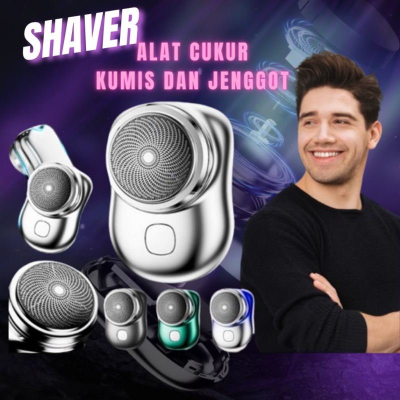 Jual Alat cukur mini portable alat cukur keong portable shaver | Shopee ...