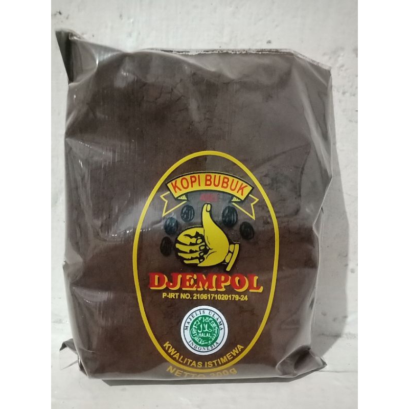Jual Kopi Bubuk Djempol 200g Kopi Jempol / Kopi Bubuk Khas Pontianak ...