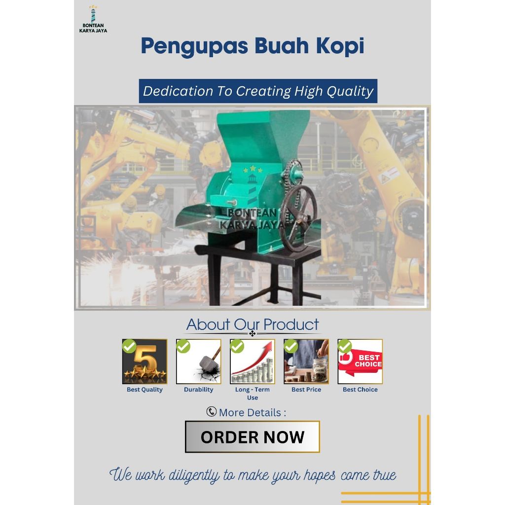 Jual Mesin Pulper Kopi 50kg/Proses - Mesin Pengupas Kopi - Peeler Kopi ...