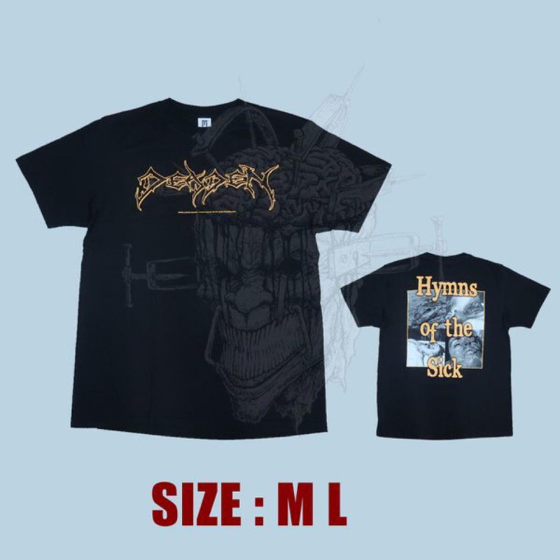 Jual DEADEN hyms OF the sick logo - TSHIRT ORIGINAL released By ...